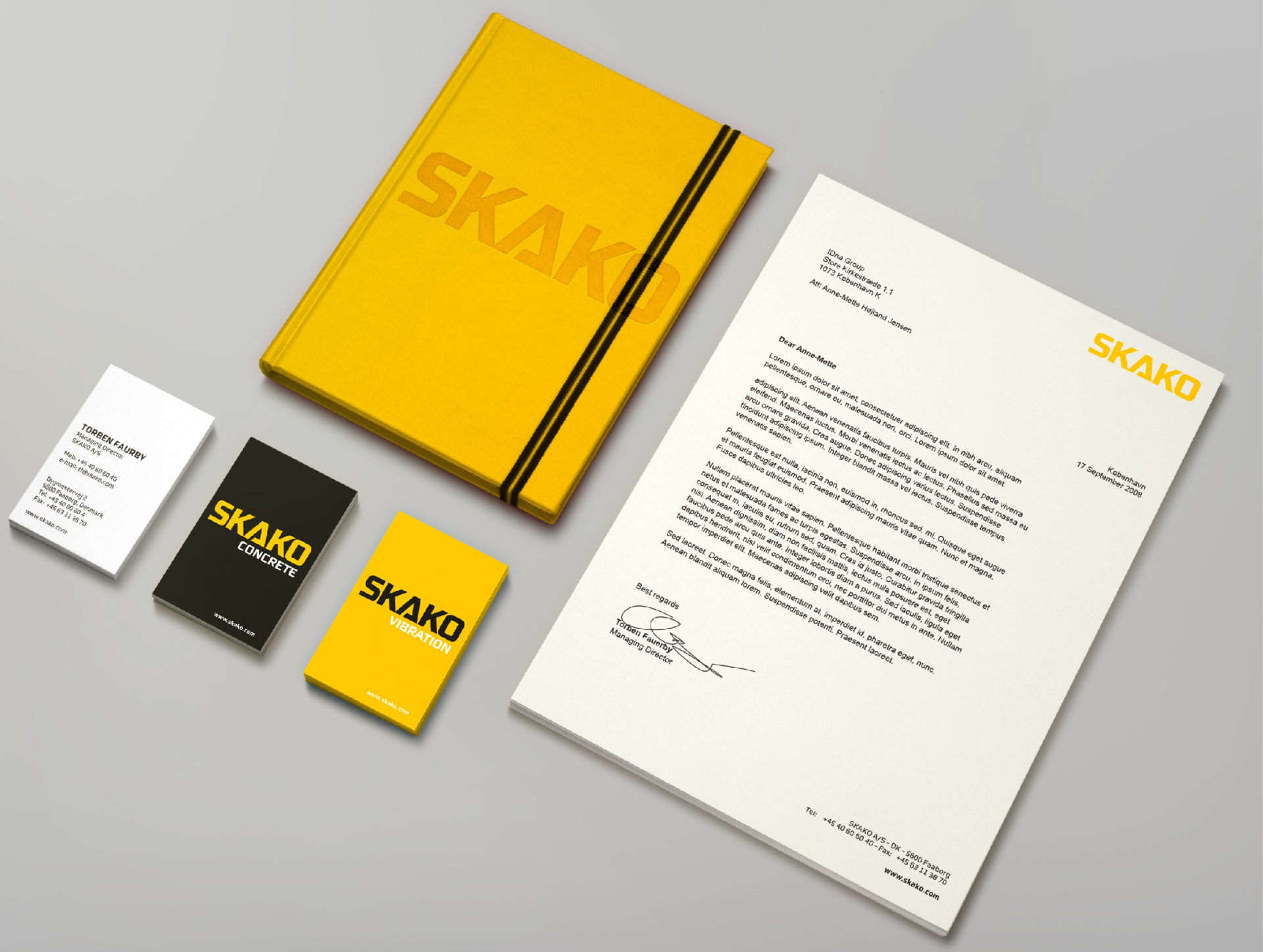 Strategy and Corporate visual identity for SKAKO - IDna Group