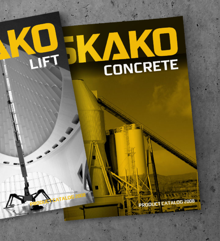 Strategy and Corporate visual identity for SKAKO - IDna Group