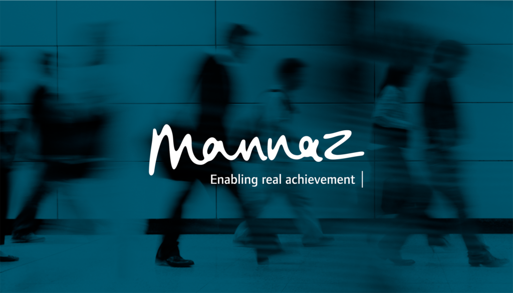 Naming and visual identity for Mannaz - IDna Group