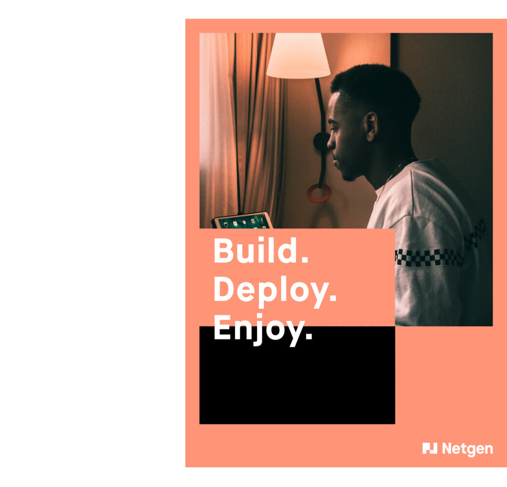 Netgen brand identity, naming and website design - IDna Group