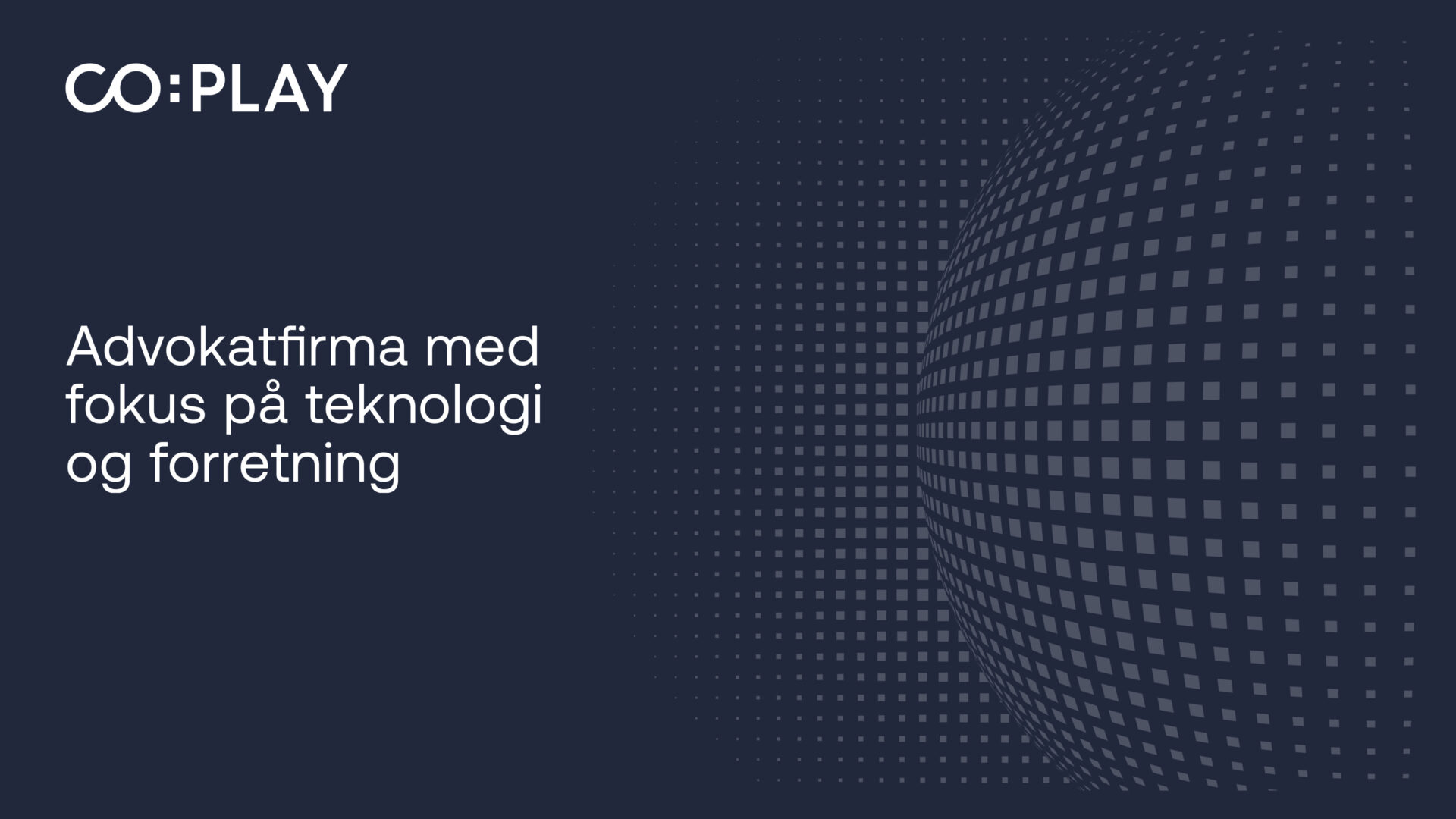 Naming & visual identity for Co:Play - IDna Group