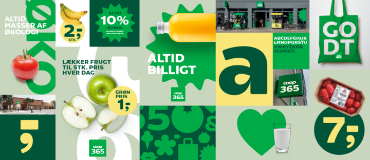 Visual identity for Coop 365 visual identity - IDna Group