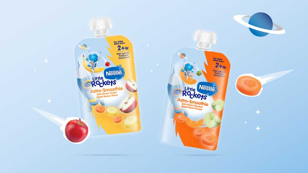Nestlé Little Rockets - Brand identity - IDna Group